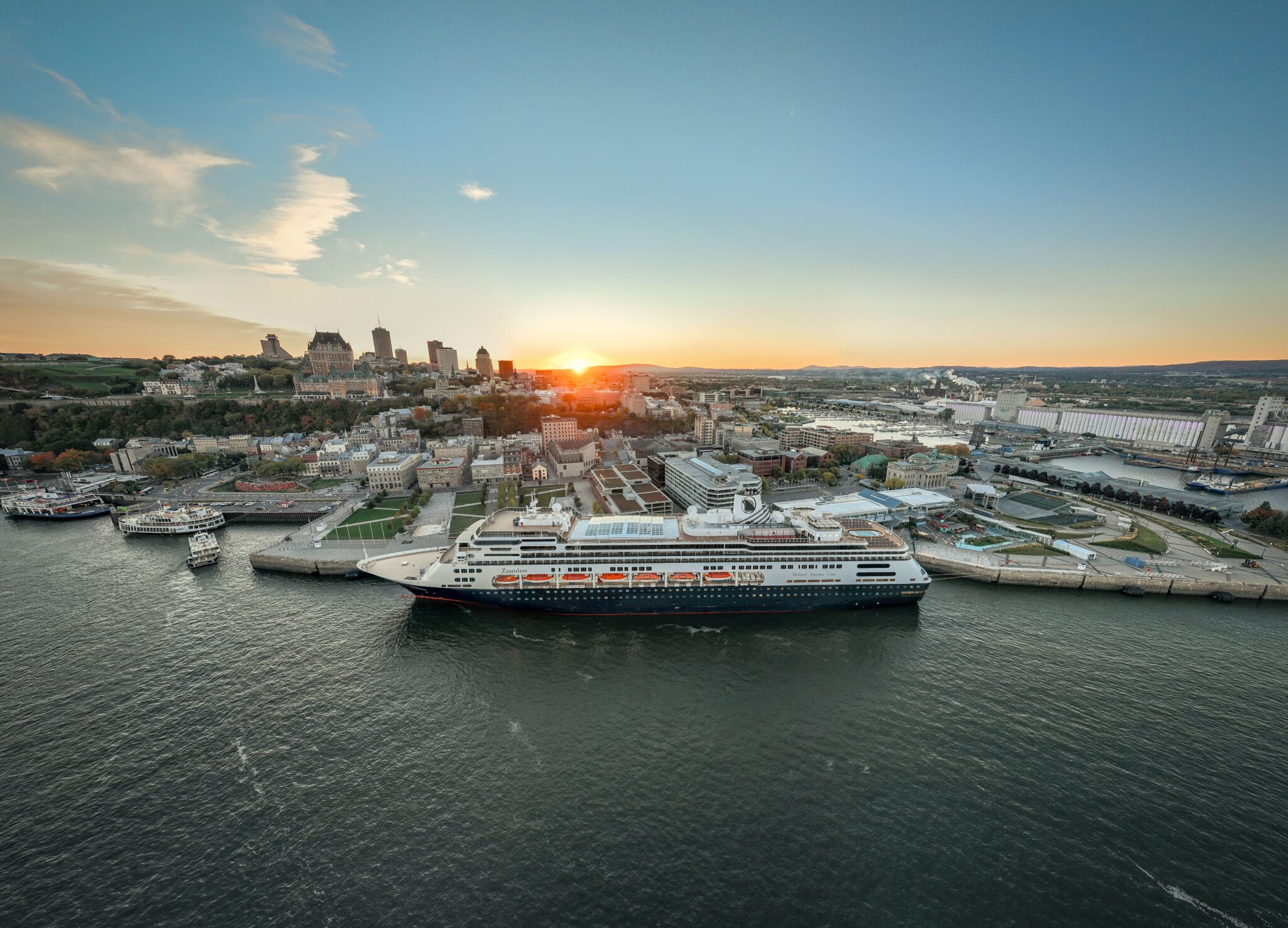 Croisières au départ de Québec - Port de Québec