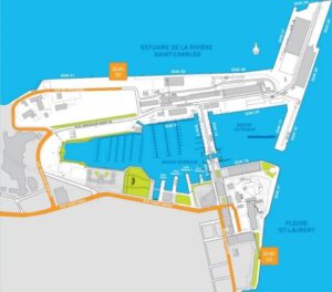 Accessing the Wharves - Port of Quebec