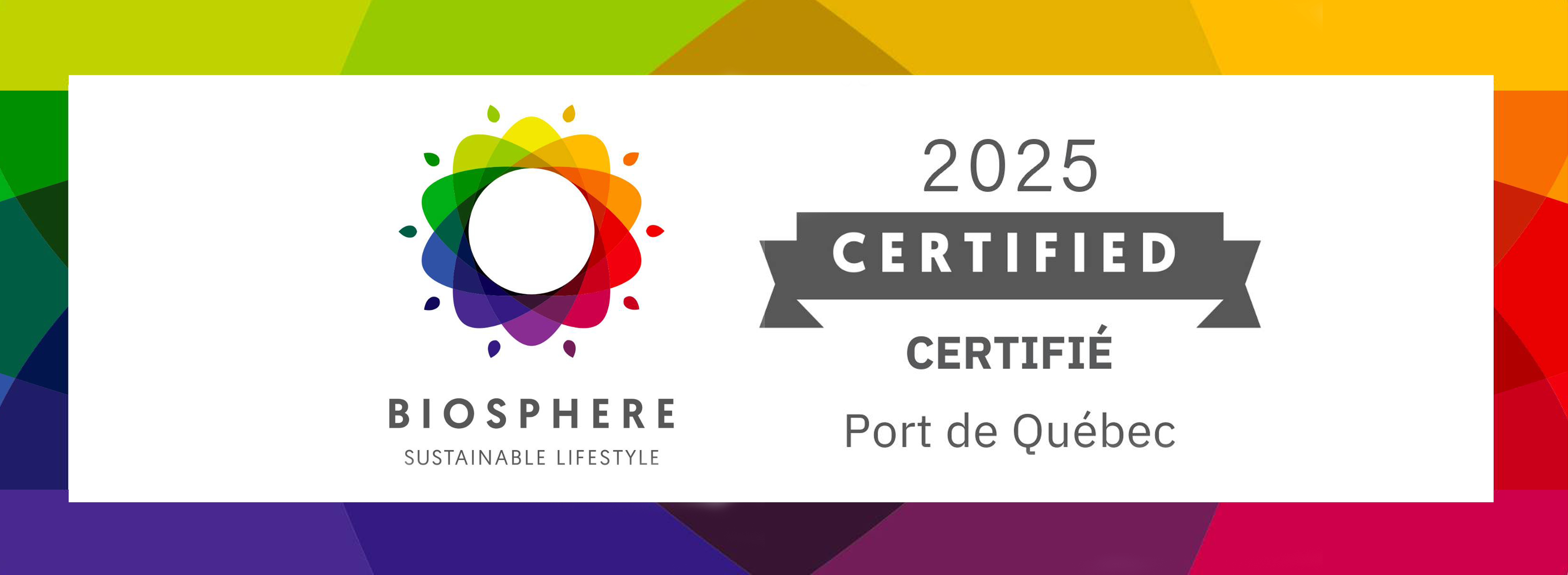 LE PORT RENOUVELLE SA CERTIFICATION BIOSPHÈRE ET RENFORCE SON ...